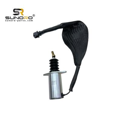 China SUNORO High Quality 2324006370 Flameout Switch12V Fuel Shut Down Solenoid Valve 2324006370 Fits Diesel Engine for sale