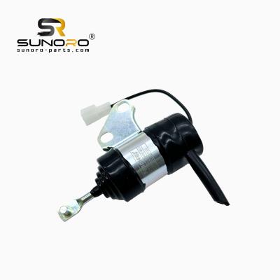 China SUNORO ZD18 Excavator Parts Fuel Shut-off Solenoid Valve 12V 052600-4531 Stop Solenoid Valve 052600-4531 ZD18 for sale