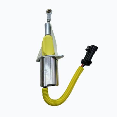 China SUNORO High Quality 393-9019 3939019 Diesel Engine Parts Fuel Pump Stop Solenoid 24V for Excavator R335-9 for sale