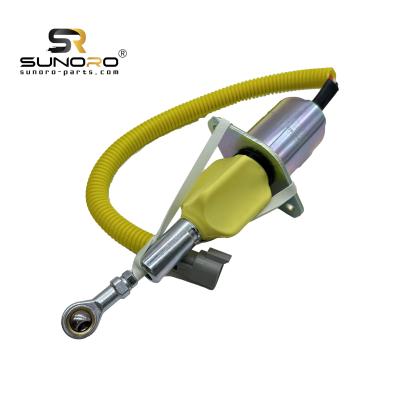 China SUNORO High Quality Solenoid Stop Solenoid 24V 4063712 Fuel Shut Off Solenoid Valve Actuator 4063712 for PC360-7 for sale