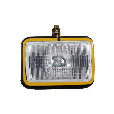China Earth Heavy Machinery LB-A7005 Excavator Yellow Iron Shell Square Lamp PC200-5 203-06-56140 Work Lamp for sale