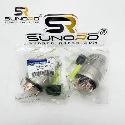 China Excavator Ignition Start Switch 08086-20000 08086-30000 22B-06-11910 for PC200-7 PC200-8 PC360-7 PC450-8 for sale