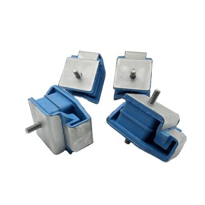China SUNORO High Quality Engine Mounting  Blue Rubber Cushion Feet Bumper for PC40-45-50-56 Excavator Part for sale