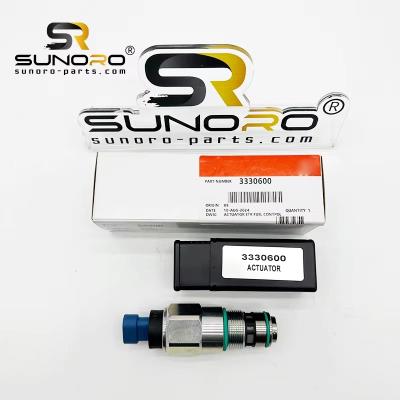 China For Cum-mins Qsk23 Engine 6D170 Diesel Control Actuator 3330600 Electronic Fuel Control Actuator Construction Machinery Parts for sale