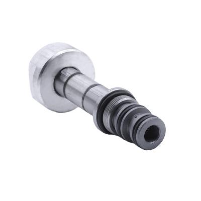 China Factory Price Excavators Electric Spare Parts Hydraulic Rotary Solenoid Valve Spool Core for PC120-6 Rotary 16mm Ostiole for sale