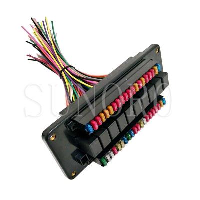 China E320D 320D2 325D 336D Construction Machinery Parts Fuse Base Assembly 238-2319 2382319 Fuse Box Wire Harness for sale