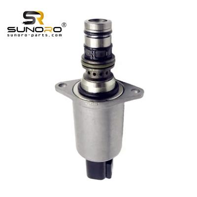 China 24V Hydraulic Pump Solenoid Valve 1017969 for Sany Excavator SY215 SY325 Solenoid Valve 1/2 diesel Stop Solenoid Wiring for sale