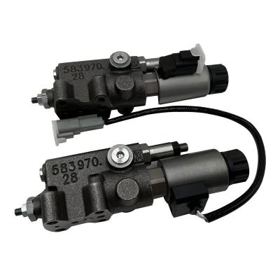 China Wholesale Pump Control Valve Group E330D E336D E345D Excavator Fan Pump Solenoid Valve 259-0907 553-7279 216-1397  375-5080 for sale
