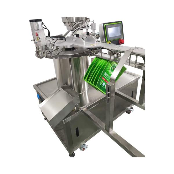 Quality Double-head Suction Nozzle Bag Filling and Capping Machine Filling Hand for sale