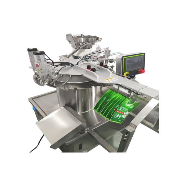 Quality Double-head Suction Nozzle Bag Filling and Capping Machine Filling Hand for sale