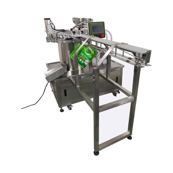 Quality Double-head Suction Nozzle Bag Filling and Capping Machine Filling Hand for sale