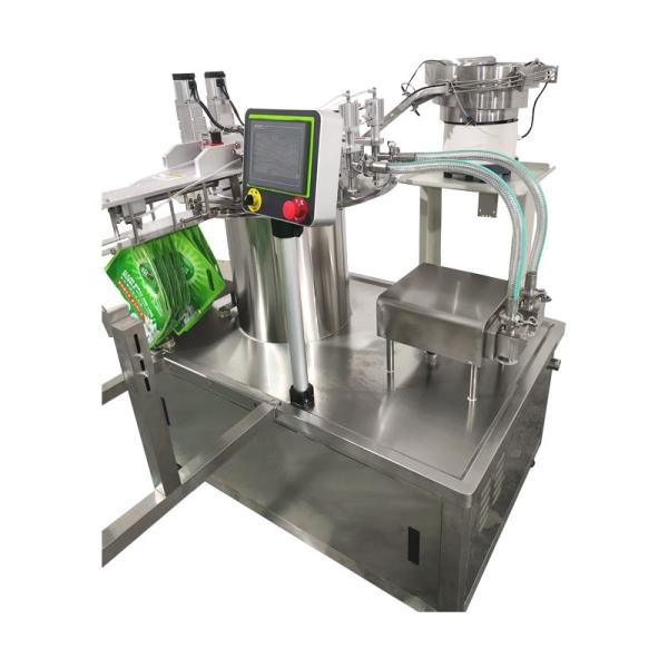 Quality Double-head Suction Nozzle Bag Filling and Capping Machine Filling Hand for sale