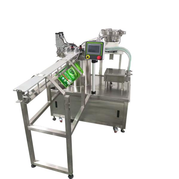 Quality Double-head Suction Nozzle Bag Filling and Capping Machine Filling Hand for sale