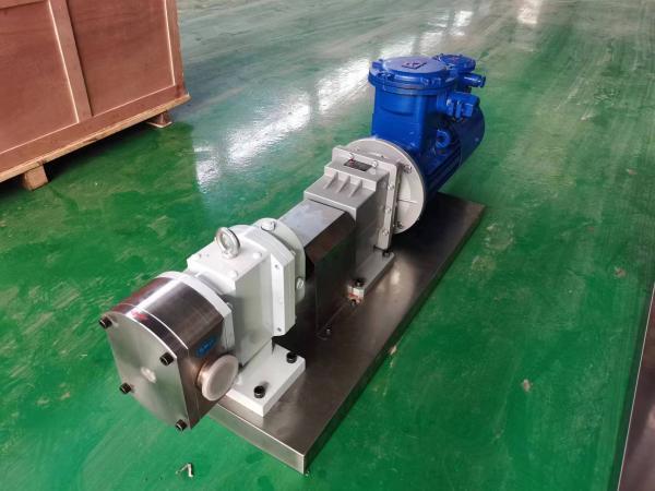Quality High Performance Sanitary Grade Stainless Steel Pump Syrup Honey CAM Rotor Pump for sale