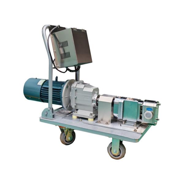 Quality Movable Variable Frequency Motor Peanut Butter Ketchup Cream Emulsion Syrup CAM for sale
