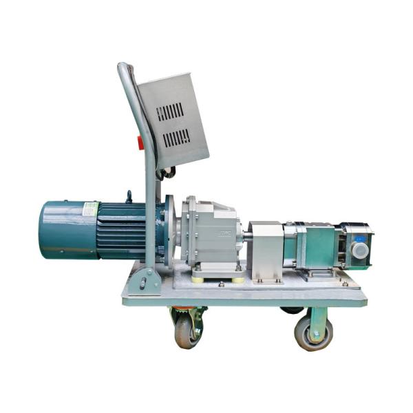Quality Movable Variable Frequency Motor Peanut Butter Ketchup Cream Emulsion Syrup CAM for sale