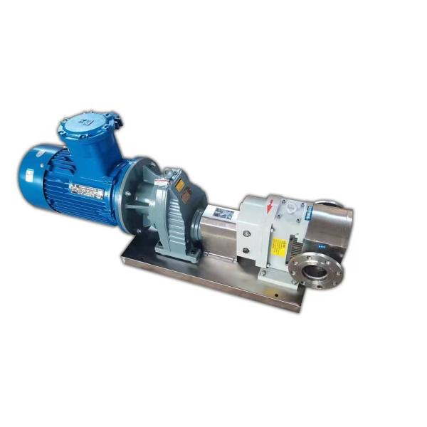 Quality Sanitary Food Grade Rotor Filling Honey Syrup High Viscosity Fluid Transfer Pump for sale
