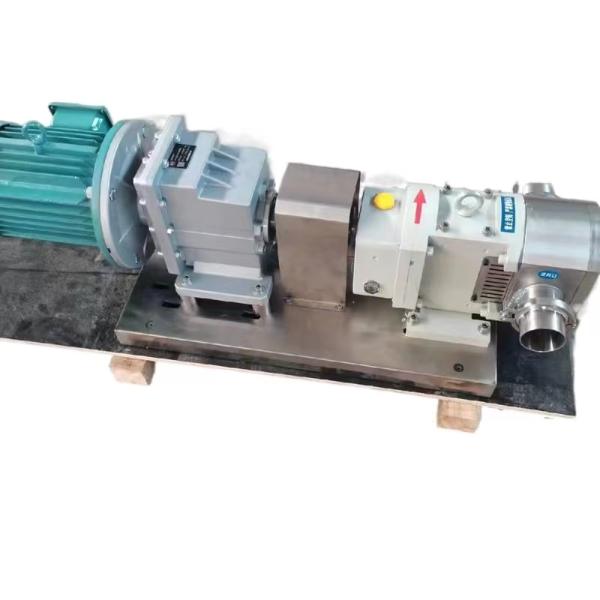 Quality Sanitary Food Grade Rotor Filling Honey Syrup High Viscosity Fluid Transfer Pump for sale