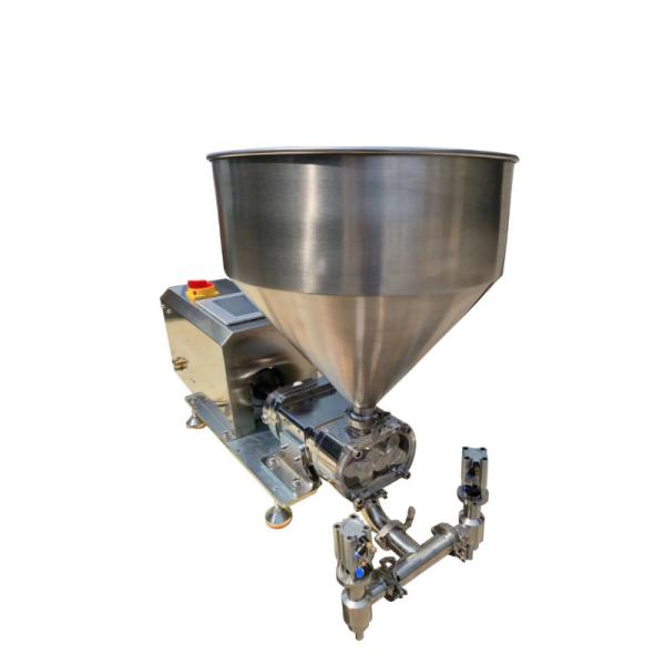Quality Pneumatic Bottle Sauce Cosmetic Cream Piston Filler Manual Peanut Butter Tomato Semi-automatic Liquid Paste Filling Machine for sale