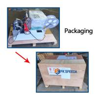 China Semi Automatic Round Bottle Labeling Machine Adhesive Sticker 25-35pcs/min 120W for sale