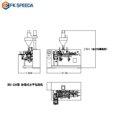 Cina FK-210F Prefabricato per la confezione di sacchetti per lo shampoo, il ketchup, il miele, il succo liquido, il sacchetto dell'acqua in vendita