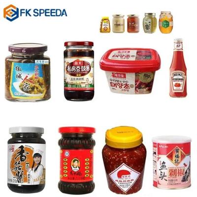 Cina FK-JL6 Motore elettrico pneumatico per la confezione di bottiglie di pasta di miele in vendita