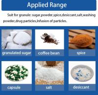 China 180kg Vertical Powder Packaging Machine 20-60 Bags/min Three Side Sealing Granule Packer for sale