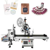 China Automatic Flat Labeling Machine FK-611 40-120 pcs/min 220V for Boxes and Flat Surfaces for sale