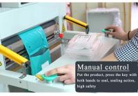China Automatic Bagger with Label Printer Applicator 220V 1200 Bags per Hour for Poly Mailers for sale