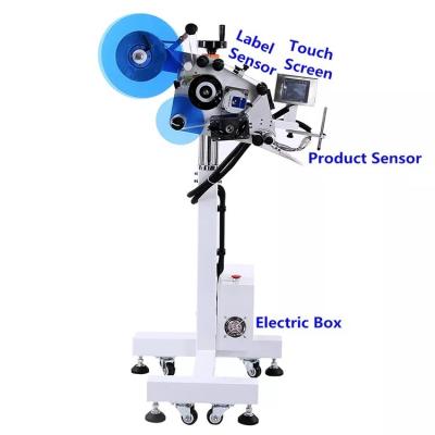 China Top Box Bag Carton Book Express Verpakking Automatische etiketteringsmachine met snelle levering Te koop