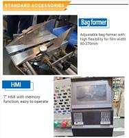 China Horizontal Automatic Pillow Type Packaging Machine for Buns Pastry Pies 150mm Center Distance 220V for sale