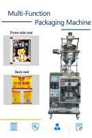 China Automatic Liquid Sachet Packing Machine 20-60 Bags per Minute Three Side Sealing for sale