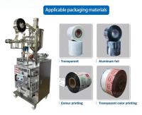 China Automatic Liquid Sachet Packing Machine 20-60 Bags per Minute Three Side Sealing for sale