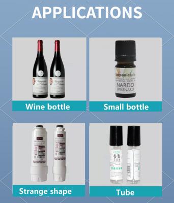 Cina Macchina semiautomatica per l'etichettatura delle bottiglie di vino e acqua per bottiglie in vendita