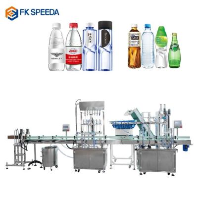 Cina FKF-H Automatica Bottiglia Acqua Latte Liquido Pomata Riempimento e Cappottola 5000ml in vendita