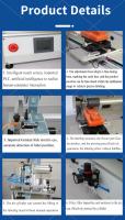 China Semi-Automatic Flat Side Square Bottle Labeling Machine LT-60 220V 660W for Packaging for sale