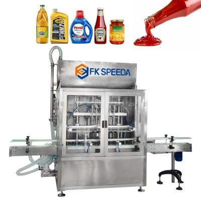 中国 ハニーシャンプー 化粧品 プラスチック塗料 ボトル 2-12 ノズルの液体ペストの詰め機 販売のため