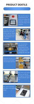 China Fullbody kookoliefles etikettering en codering machine met semi-automatische functie Te koop