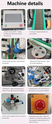 China Máquina de rotulagem de garrafas redondas para garrafas de água de plástico 1935 mm Função automática à venda