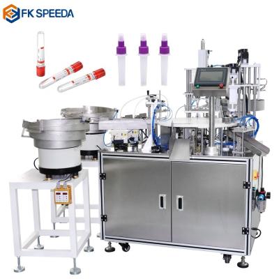 中国 2 in 1 実験室の研究用 スリムリアゲント試験管の詰め込み・蓋付け機械 販売のため