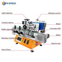 China Desktop Round Bottle Labeling Machine 30-150pcs/min Automatic Label Applicator for Cosmetics for sale