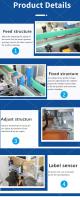 China Desktop Automatic Round Labeling Machine ±0.5mm Accuracy 220V for Cylindrical Bottles for sale