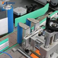 China Desktop Automatic Round Labeling Machine 25-60pcs/min 220V for Bottles Cans Jars for sale