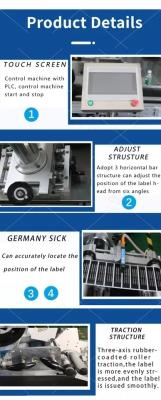 China 1010 mm platte etiketteren snel en gemakkelijk met de automatische etiketteringsapplicator Te koop