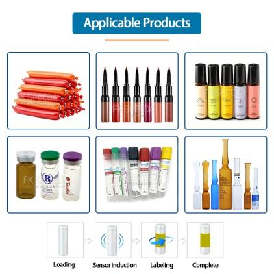Cina Macchina per l' etichettatura delle bottiglie cosmetiche ad alta velocità per il rossetto in vendita