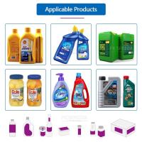 China Semi Automatic Double Sides Labeling Machine ±1mm Tolerance for Square Bottles 220V for sale