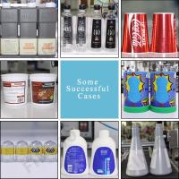 China Semi Automatic Electric Flat Bottle Labeling Machine 15-30 pcs/min 220V for Small Business for sale