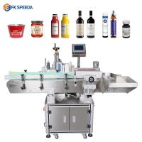 China Automatic Square And Round Bottle Labeling Machine With Date Code Printer 1935mm for sale