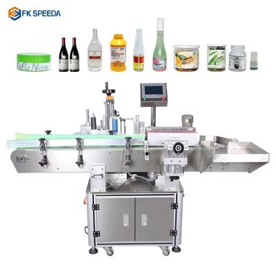China Máquina automática de rotulagem de garrafas quadradas e redondas com impressora de código de data 1935mm à venda
