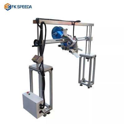 Cina Capo di etichettatura automatico di linea di assemblaggio per la macchina di etichettatura laterale della scatola in vendita